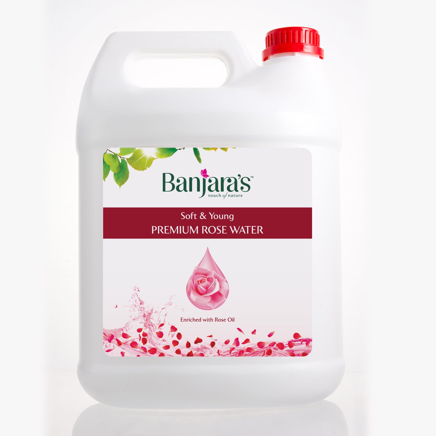 Banjara's Rose Water (Premium) 5Ltr, 1Ltr, 120ml, 60ml & 30ml – B E STORE